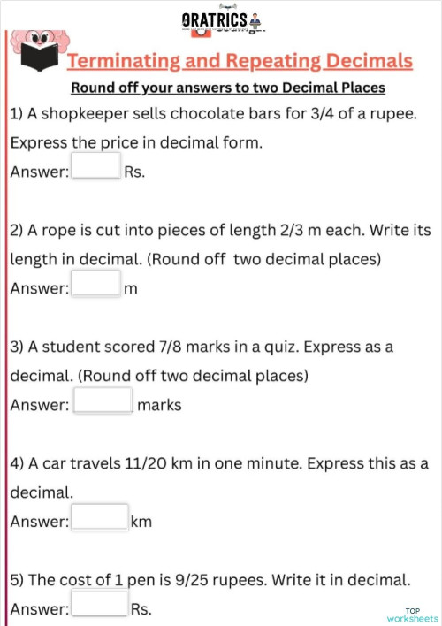 Grade 7 30 5. Interactive worksheet | TopWorksheets