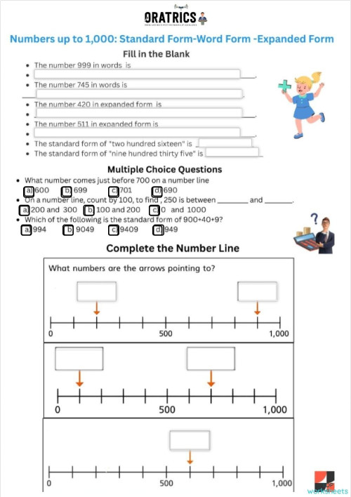Expanded Form BB. Interactive worksheet | TopWorksheets