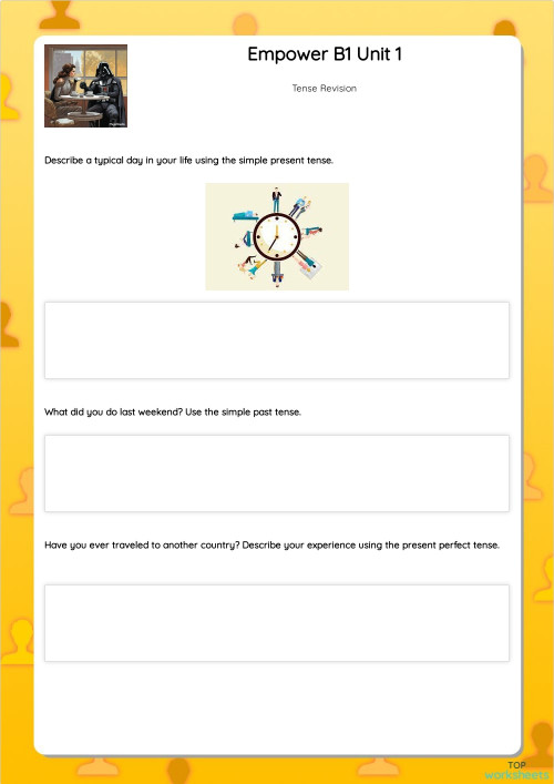 Empower B1 Unit 1. Interactive worksheet | TopWorksheets