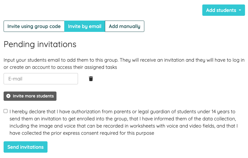 Help on How to add students to groups | TopWorksheets