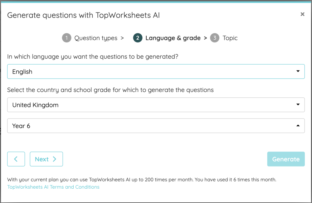 Help on How to generate multiple-choice questions | TopWorksheets