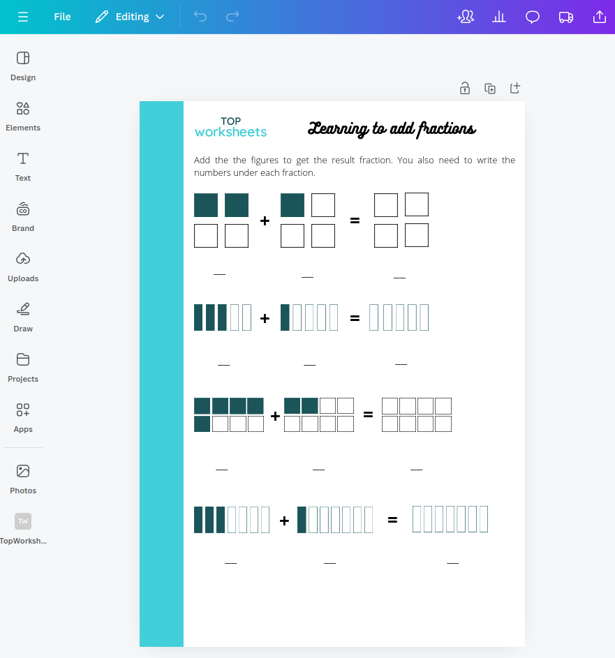 Ayuda: Crea fichas interactivas desde nuestra aplicación de Canva | TopWorksheets