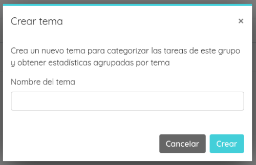 Ayuda: Categorización de tareas mediante temas | TopWorksheets