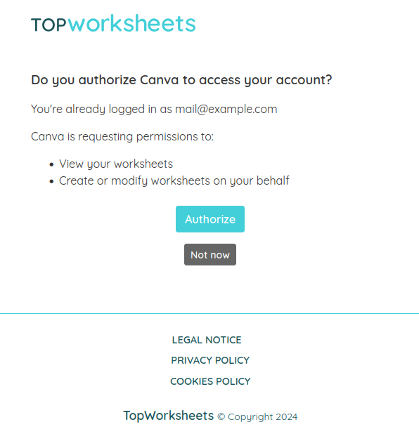Help on Create interactive worksheets from our Canva App | TopWorksheets