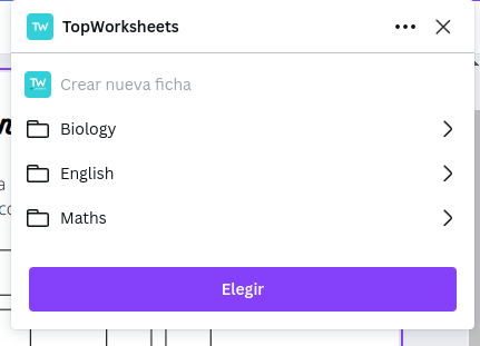 Ayuda: Cómo crear una ficha desde Canva | TopWorksheets