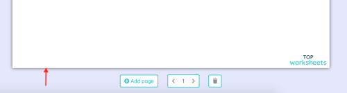 Help on How to change the worksheet size | TopWorksheets