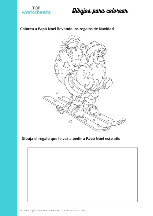 Fichas para imprimir sobre la Navidad para niños | TopWorksheets