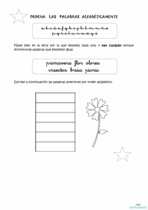 Fichas para imprimir del abecedario | TopWorksheets