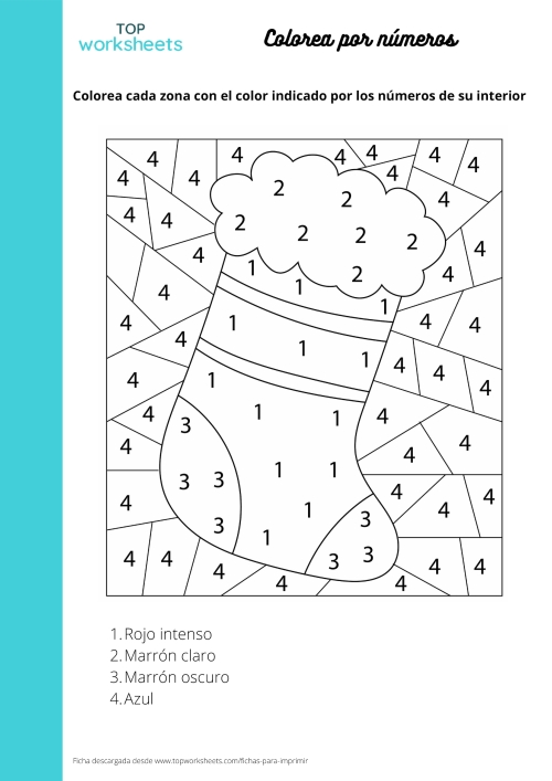 Fichas para imprimir sobre la Navidad para niños | TopWorksheets